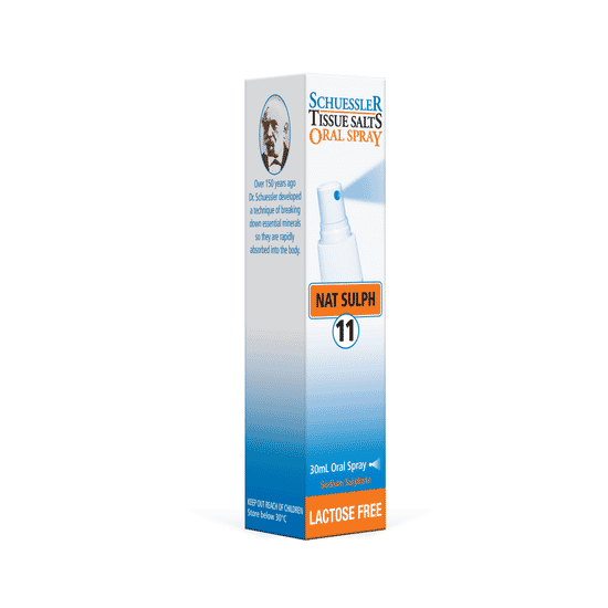 The Natural Dispensary. 11 Nat Sulph Oral Spray LACTOSE FREE 30ml