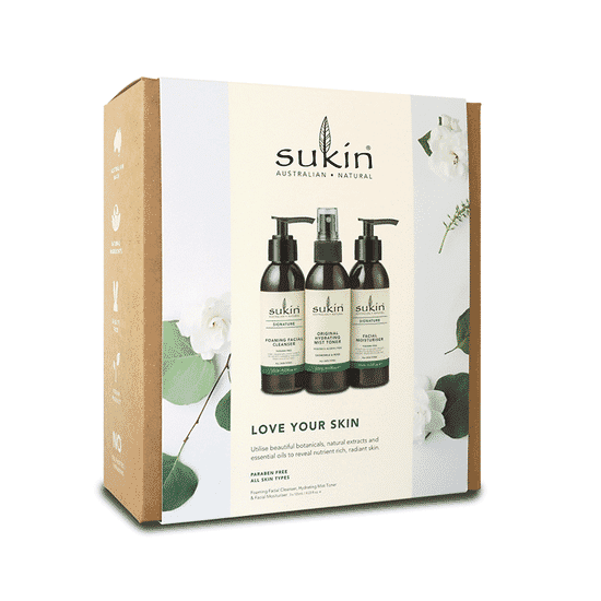The Natural Dispensary. 3 Step Face Kit Love Your Skin Set