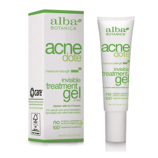 The Natural Dispensary. Acne Dote Invisible Treatment Gel 14g