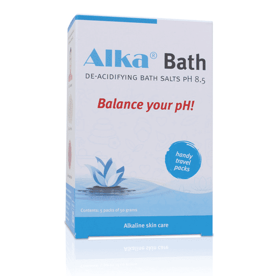 The Natural Dispensary. Alka Bath 5 Packs of 50 grams