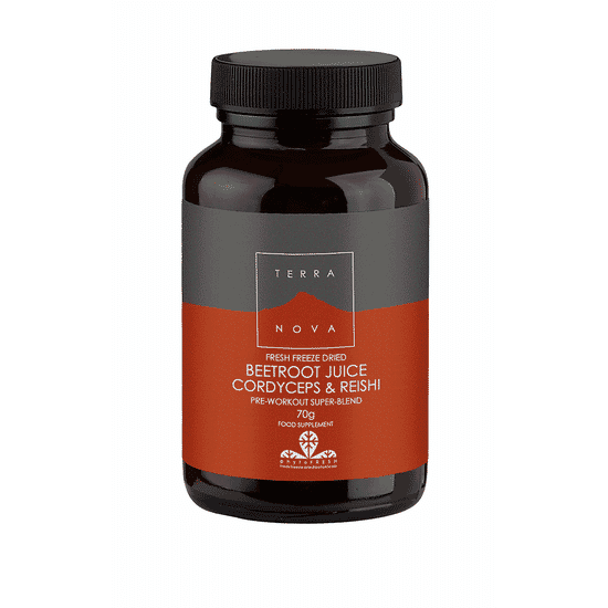 The Natural Dispensary. Beetroot Juice, Cordyceps & Reishi 70g