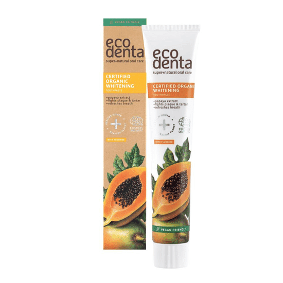 The Natural Dispensary. Certified Organic Whitening Toothpaste Papaya ...