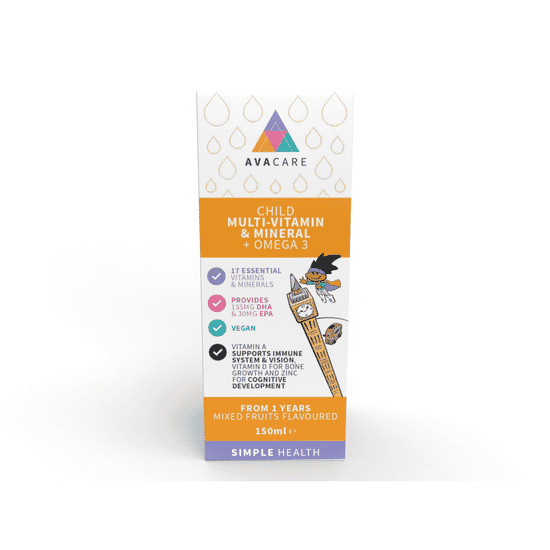 The Natural Dispensary. Child Multi-Vitamin & Mineral + Omega 3 150ml