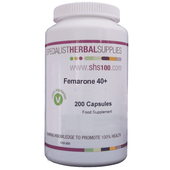 The Natural Dispensary. Femarone 40+ Capsules 200s