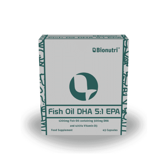 The Natural Dispensary. Fish Oil DHA 5:1 EPA 1200mg 45s