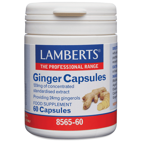 The Natural Dispensary. Ginger Capsules 60s