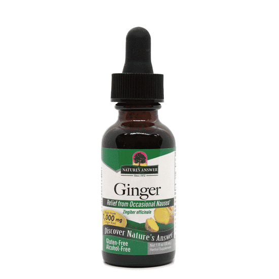 The Natural Dispensary. Ginger Root (Alcohol Free) 30ml
