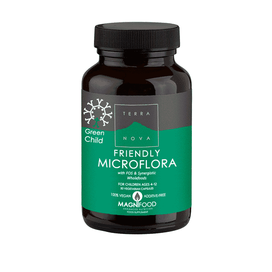 The Natural Dispensary. Green Child Friendly Microflora 50s