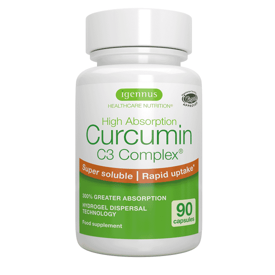 The Natural Dispensary. High Absorption Curcumin C3 Complex 90s