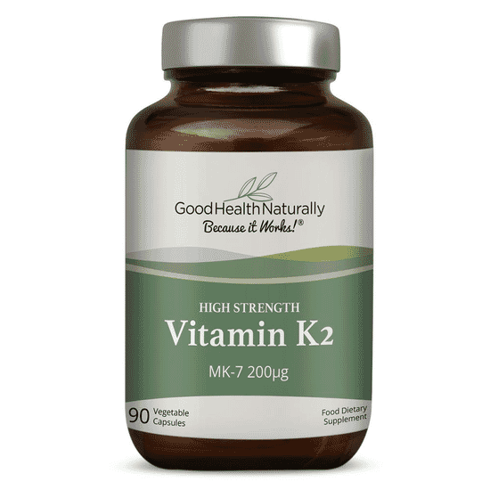 The Natural Dispensary. High Strength Vitamin K2 90s