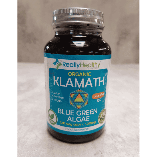 The Natural Dispensary. Klamath Blue Green Algae 500mg 120s