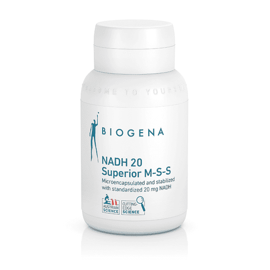 The Natural Dispensary. NADH 20 Superior M-S-S 60s