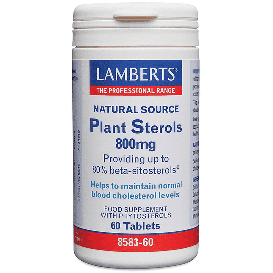 The Natural Dispensary. Natural Source Plant Sterols 800mg 60s