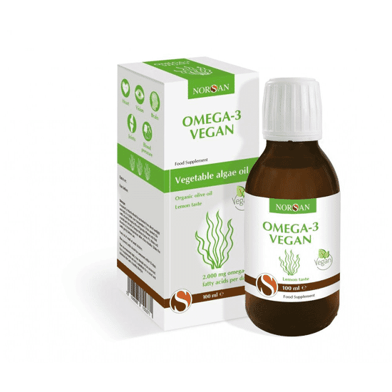 The Natural Dispensary. Omega-3 Vegan Vegetable Algae Oil 100ml