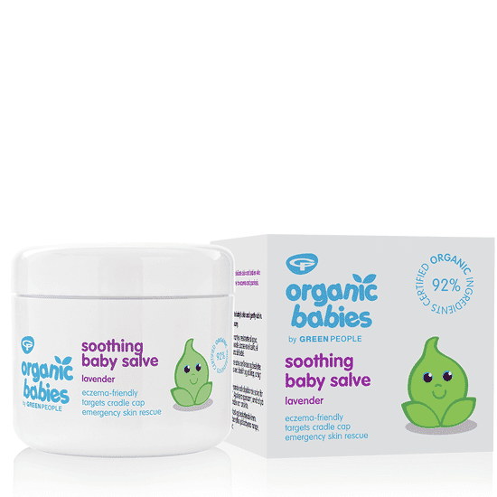 The Natural Dispensary. Organic Babies Soothing Baby Salve Lavender 100ml