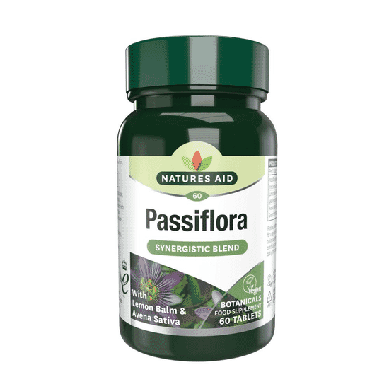 The Natural Dispensary. Passiflora (Synergistic Blend) 60s