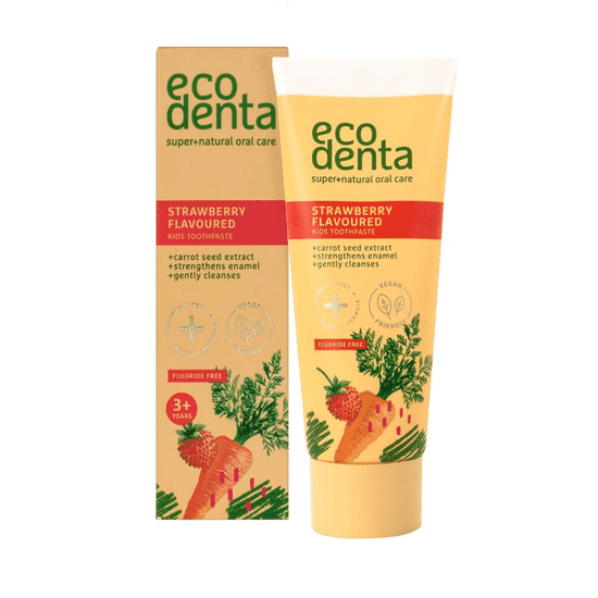 The Natural Dispensary. Strawberry Flavoured Kids Toothpaste Fluoride ...
