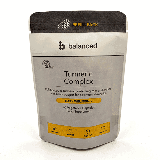 The Natural Dispensary. Turmeric Complex (Refill Pack) 60s
